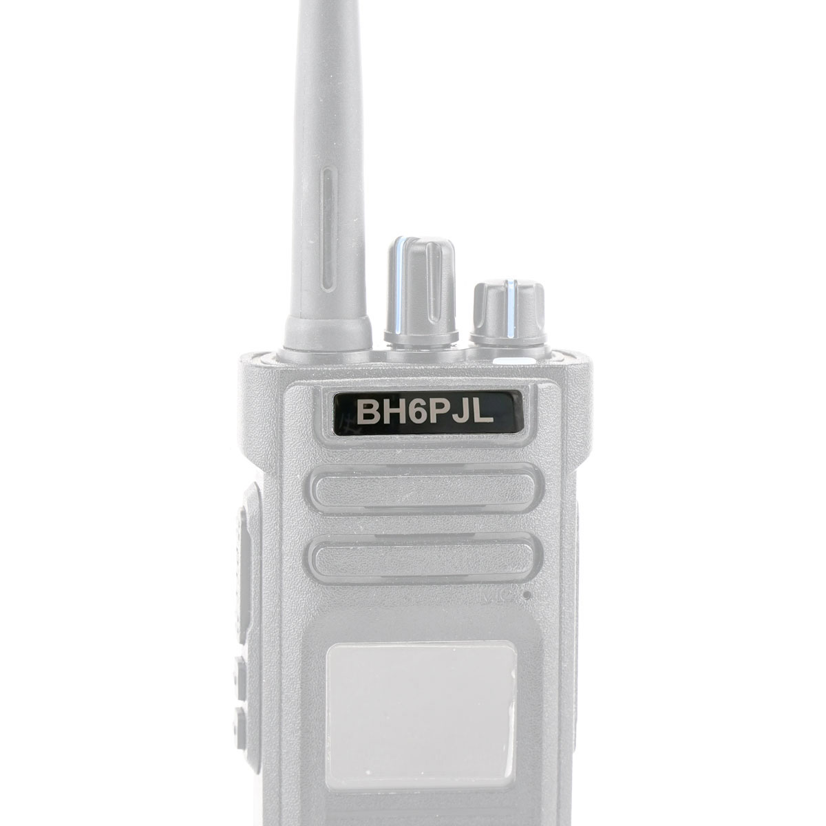 customize unique callsign sticker for Ailunce HD1