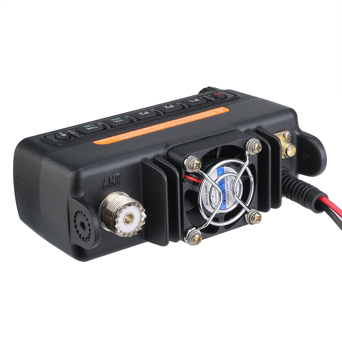 Retevis RT73 Dual Band Mini DMR Mobile Radio 20W Car Radio Station GPS