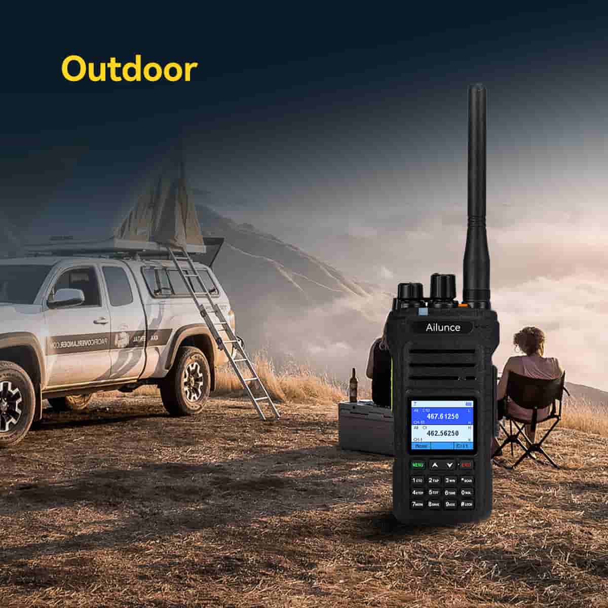 Ailunce HA1G IP67 Waterproof GMRS Radio