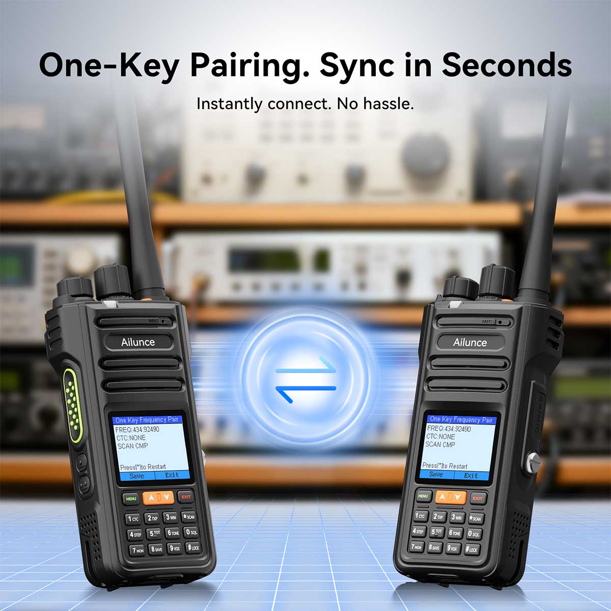 Ailunce HA2 Bluetooth APP Programming 10W UV Dual Band Ham Radio with ...